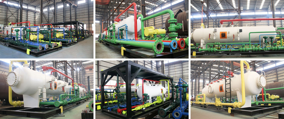 Skid-mounted pressure vessel – Minsheng